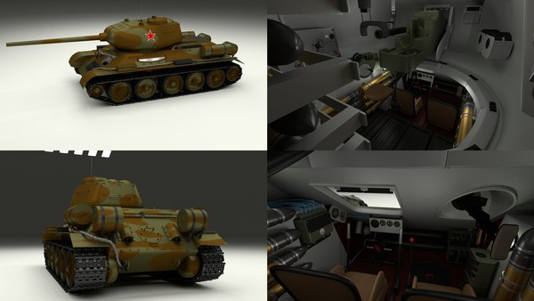 T-34 3D Models for Download | TurboSquid