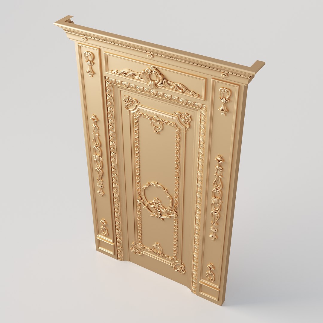 3D Carved Interior Design Model - TurboSquid 1657591