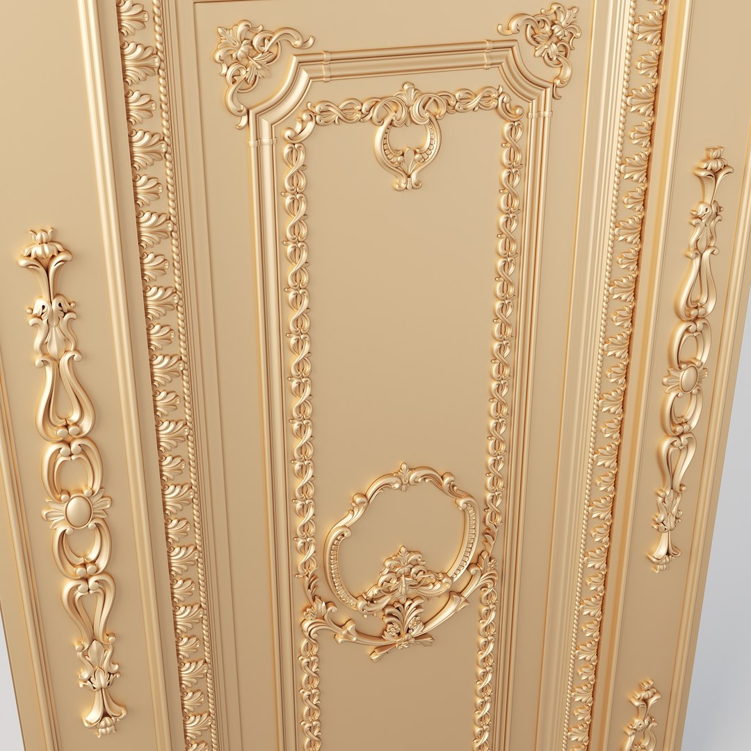 3D Carved Interior Design Model - TurboSquid 1657591