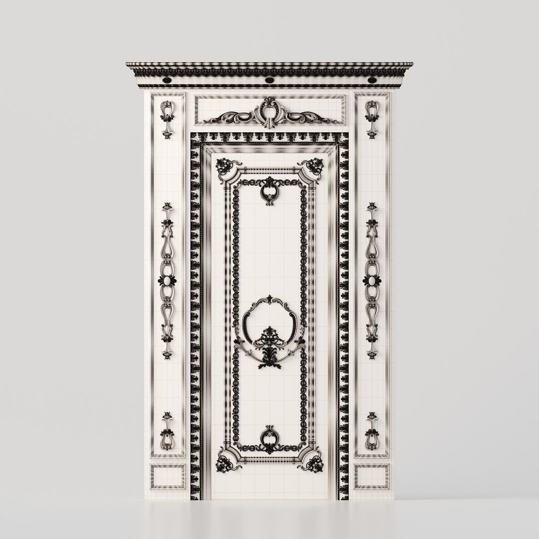 3D Carved Interior Design Model - TurboSquid 1657591