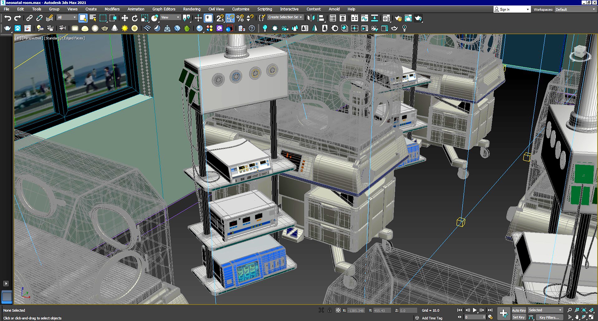Neonatal Room 3D Model - TurboSquid 1860803