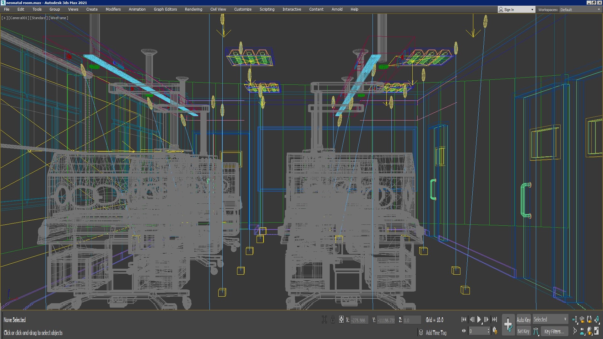 Neonatal Room 3D Model - TurboSquid 1860803