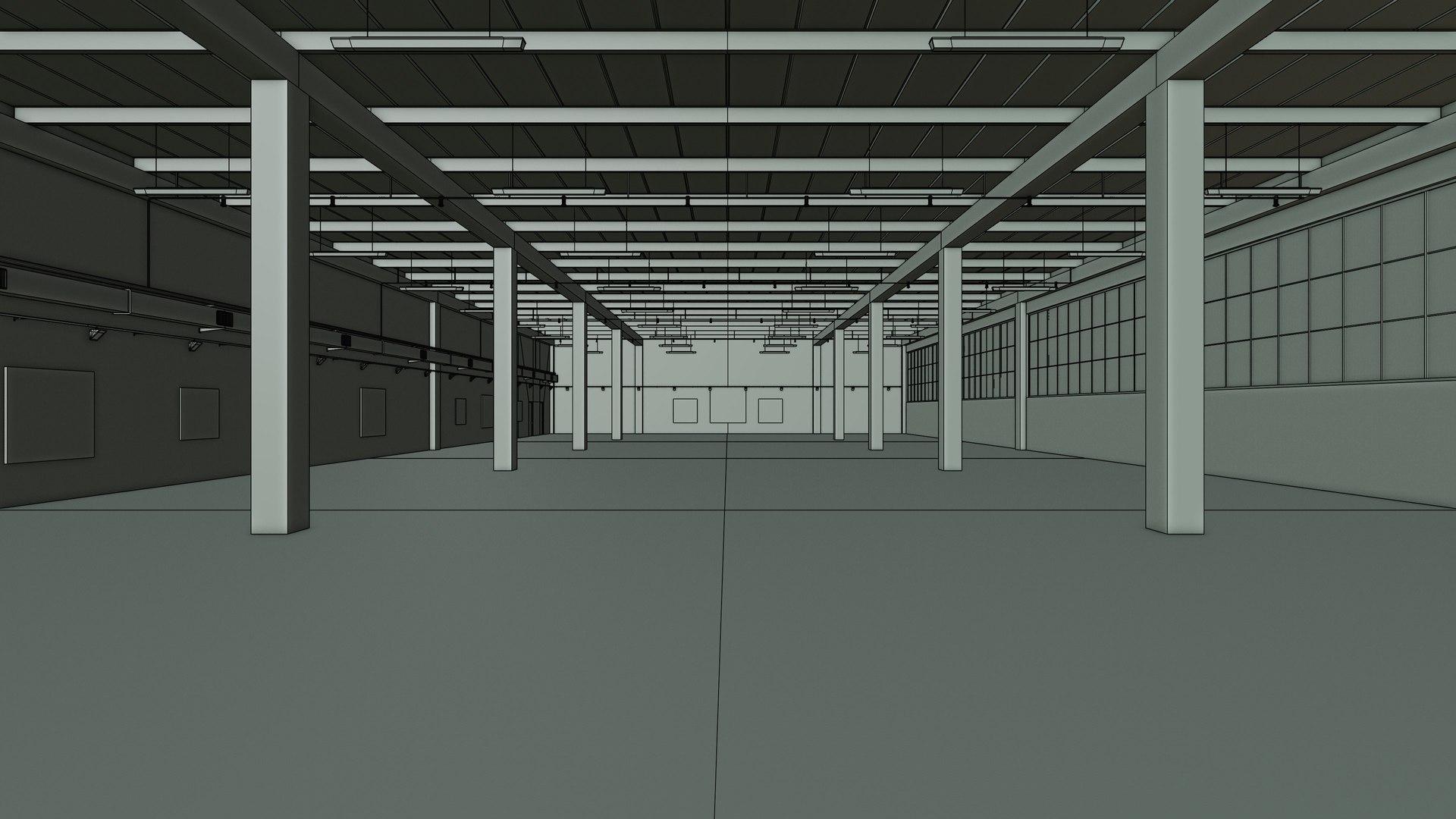 3D Art Museum Gallery Interior 46 - TurboSquid 2225226