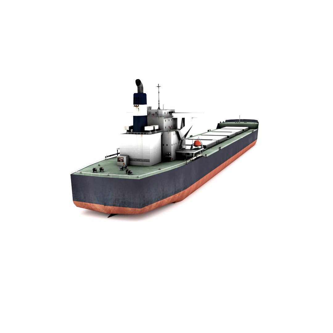 3d model bulk ship maverick genesis