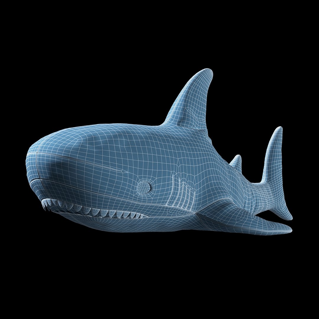 Toy Shark Ikea Blahaj Model - TurboSquid 1352312