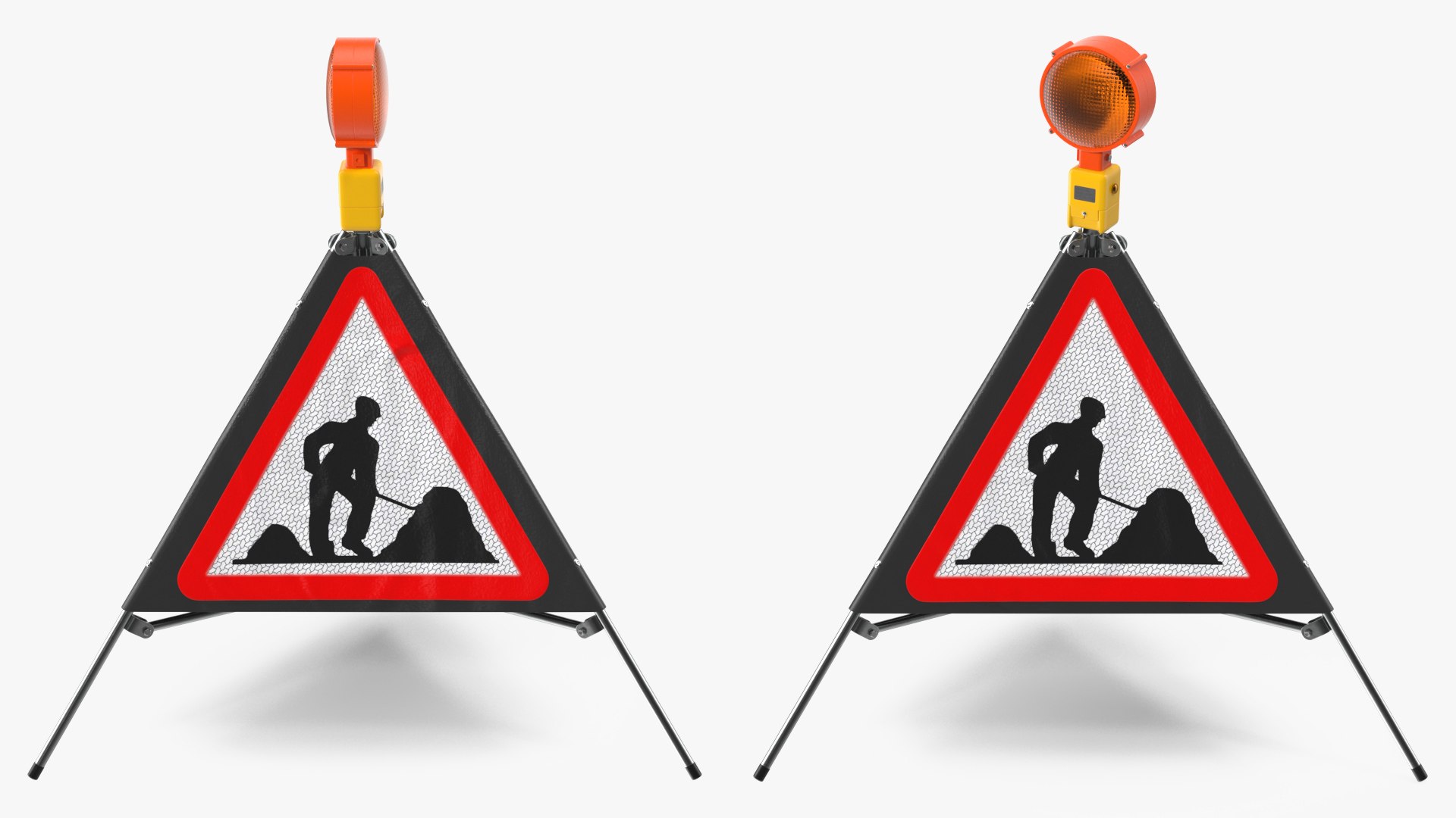 Sided Traffic Sign Road 3D - TurboSquid 1706716