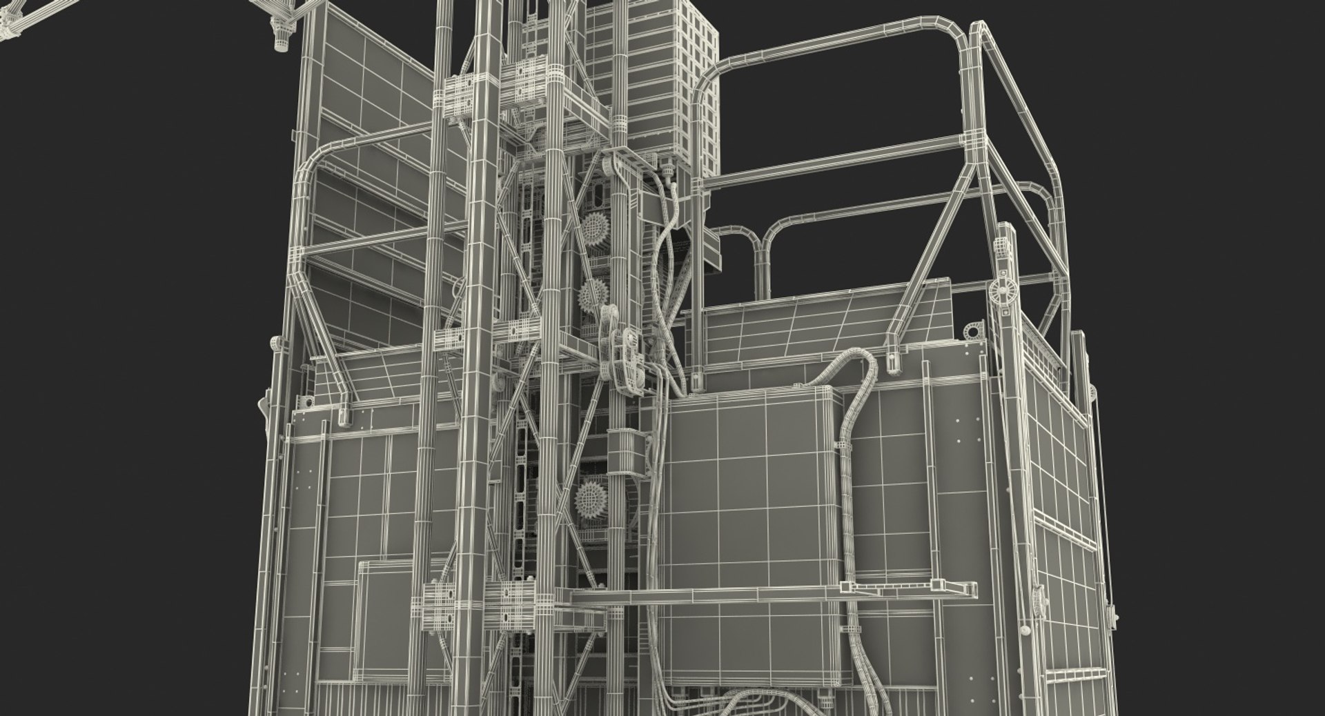 3D Heavy Duty Elevator Model - TurboSquid 1416884