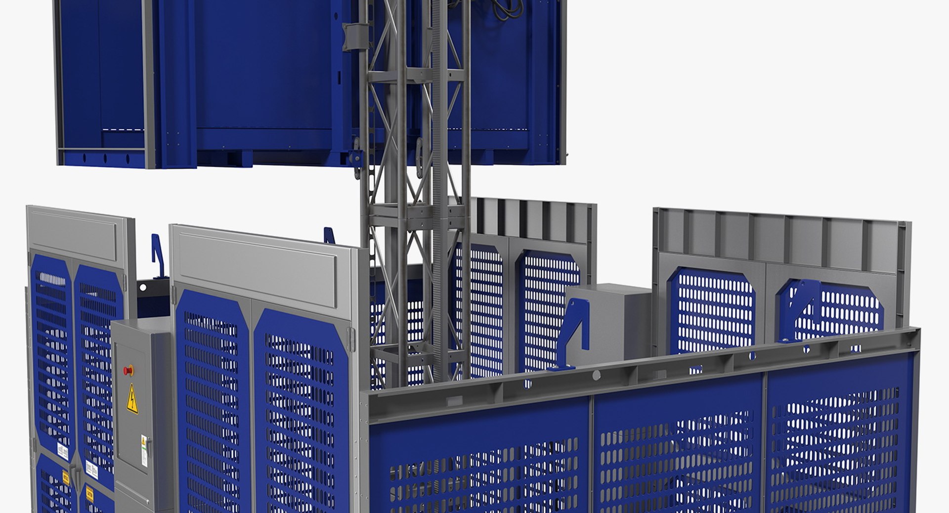 3D Heavy Duty Elevator Model - TurboSquid 1416884