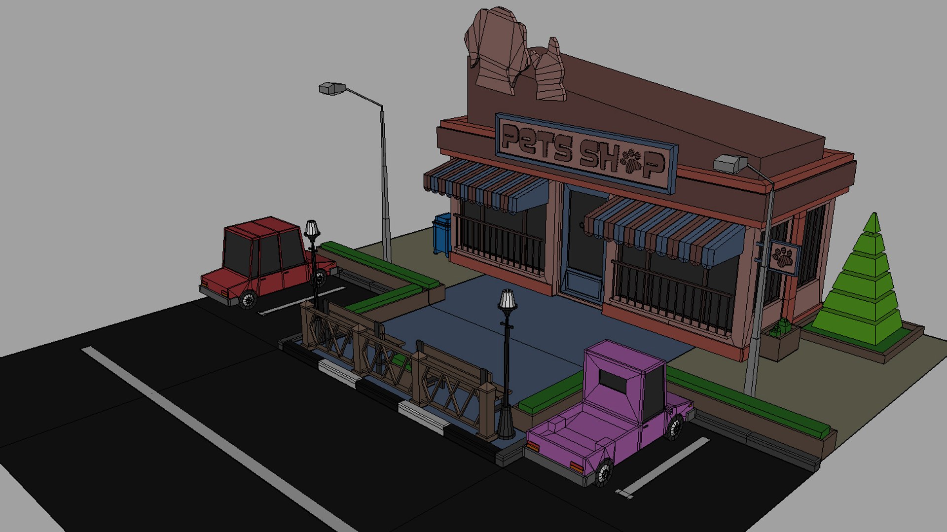 Shop Pet Model - TurboSquid 1366327