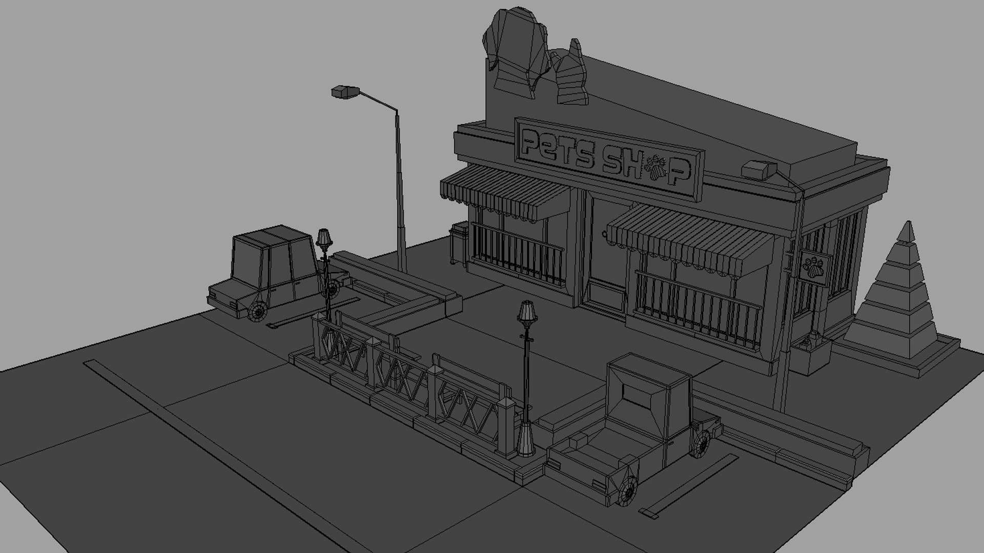 Shop Pet Model - TurboSquid 1366327