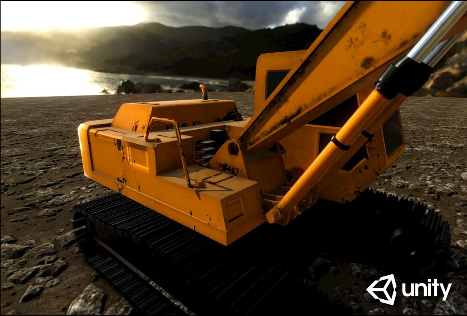 3D Excavator Digger - TurboSquid 1165540
