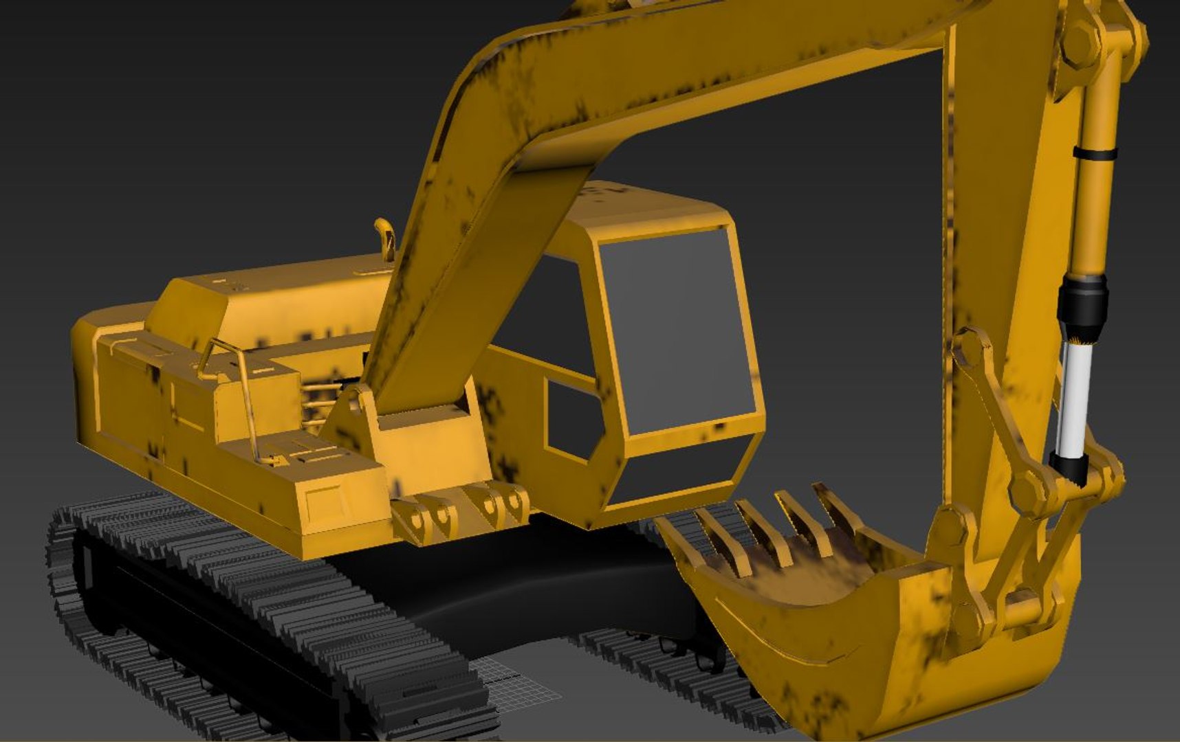 3D Excavator Digger - TurboSquid 1165540