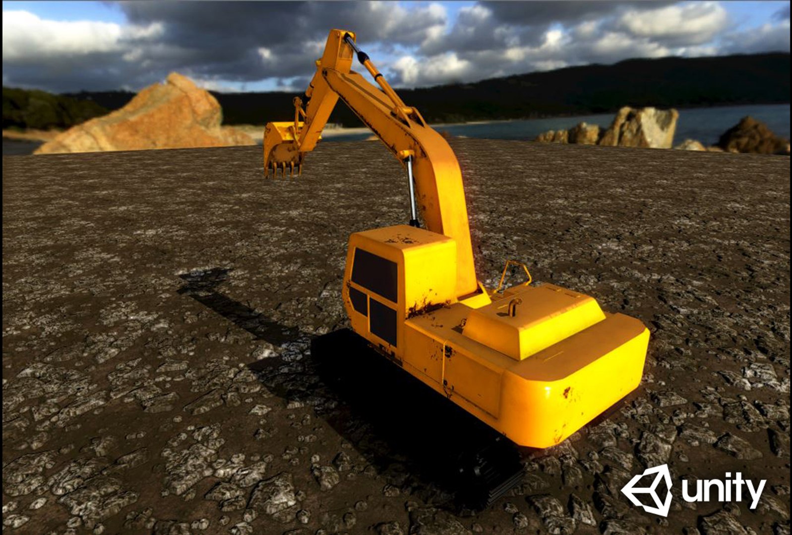 3D Excavator Digger - TurboSquid 1165540