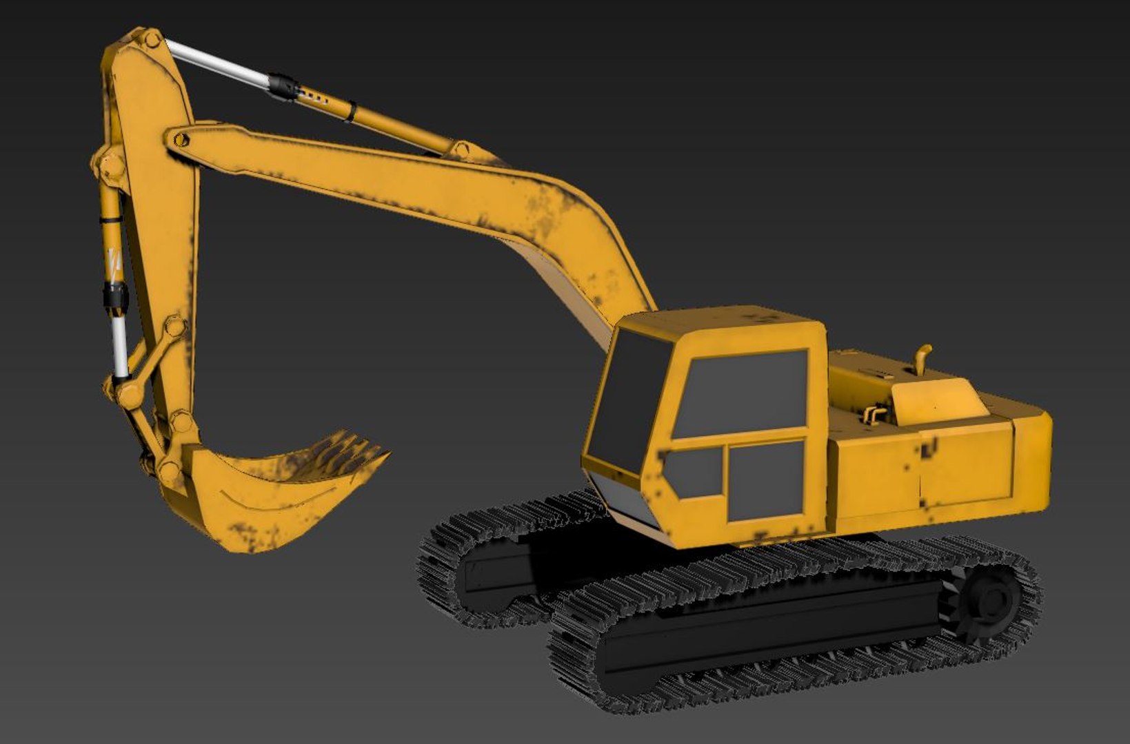 3D Excavator Digger - TurboSquid 1165540