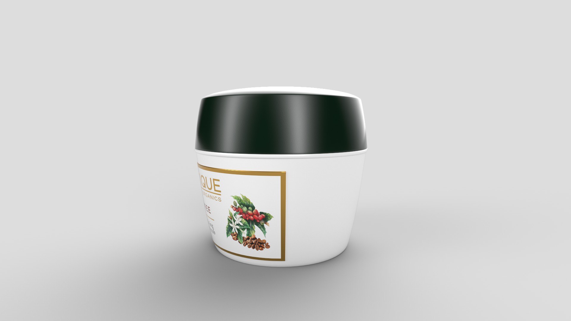3D Coffee Energizing Body Scrub Model - TurboSquid 2253177