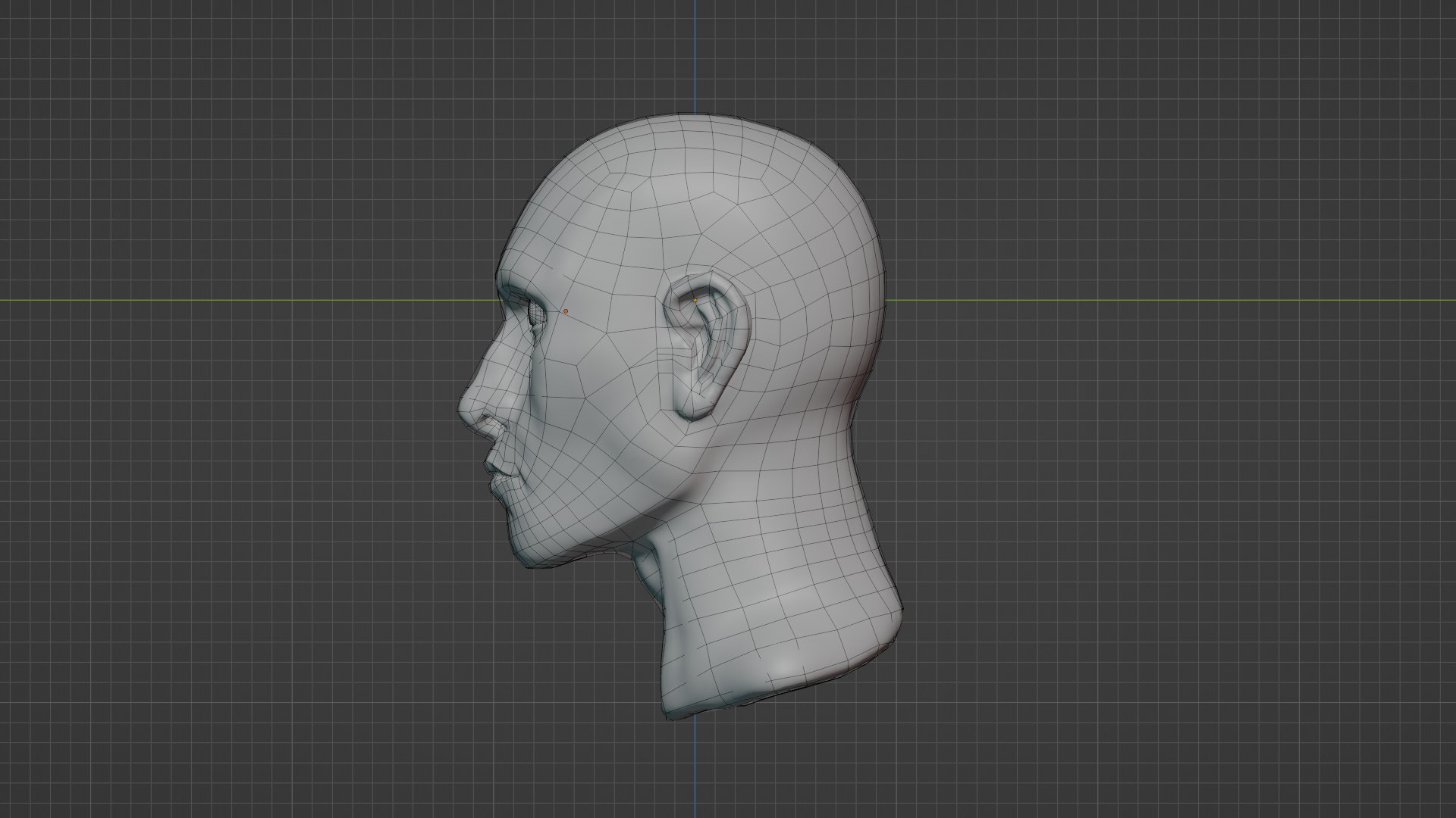 3D Basic Male Head - TurboSquid 1953341