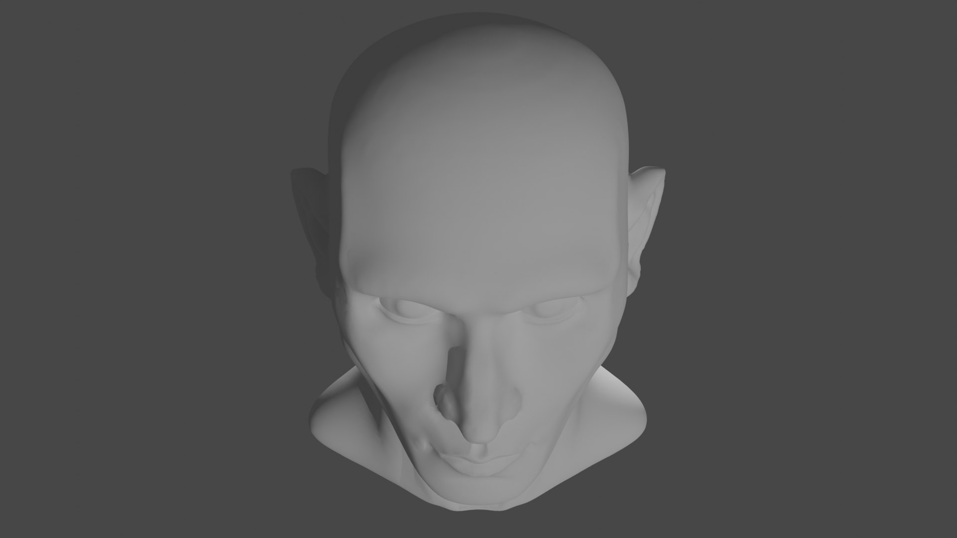 3D Basic Male Head - TurboSquid 1953341