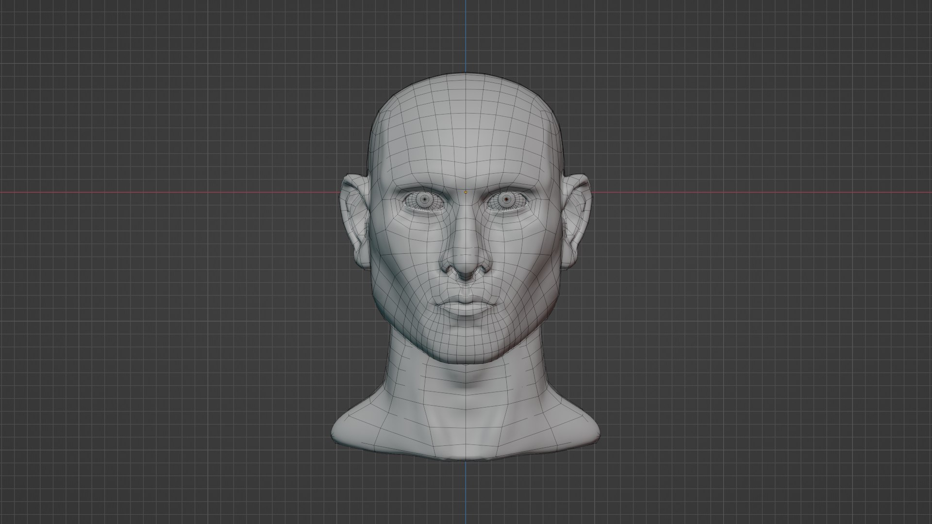 3D Basic Male Head - TurboSquid 1953341