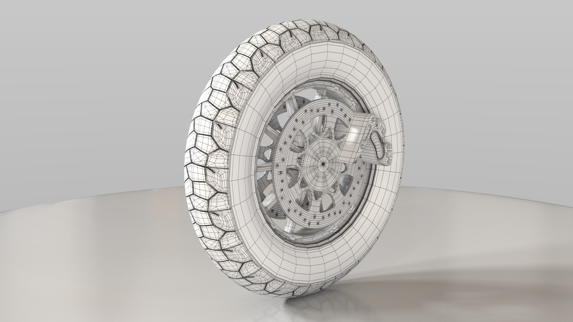 3D Motorcycle Tyre - TurboSquid 2041362