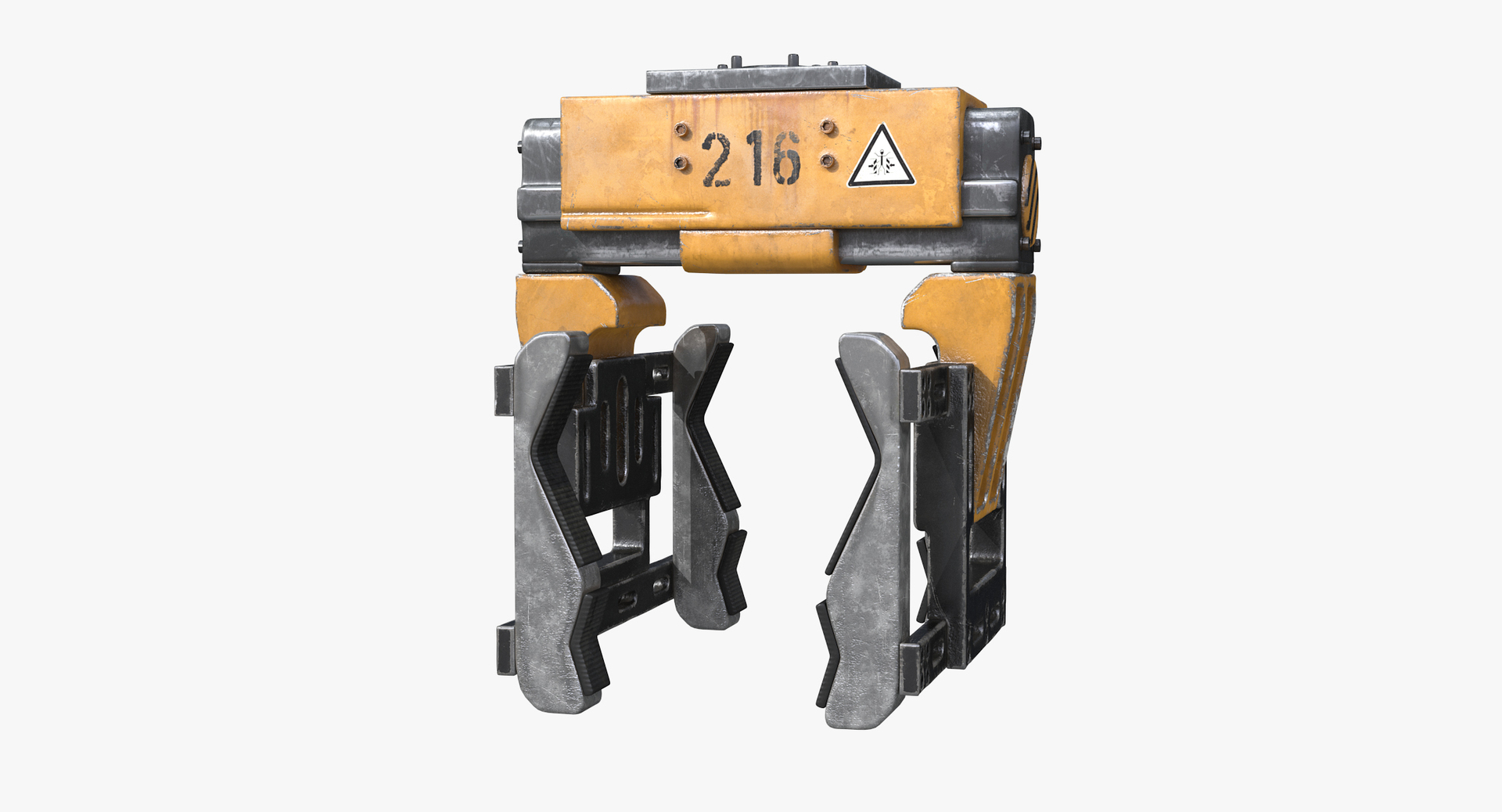 3D Rigged Robotic Gripper Model - TurboSquid 1415983