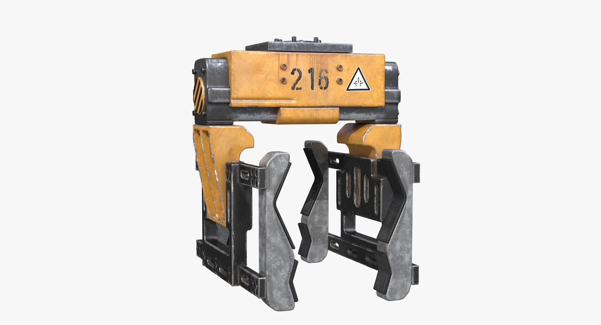 3D Rigged Robotic Gripper Model - TurboSquid 1415983