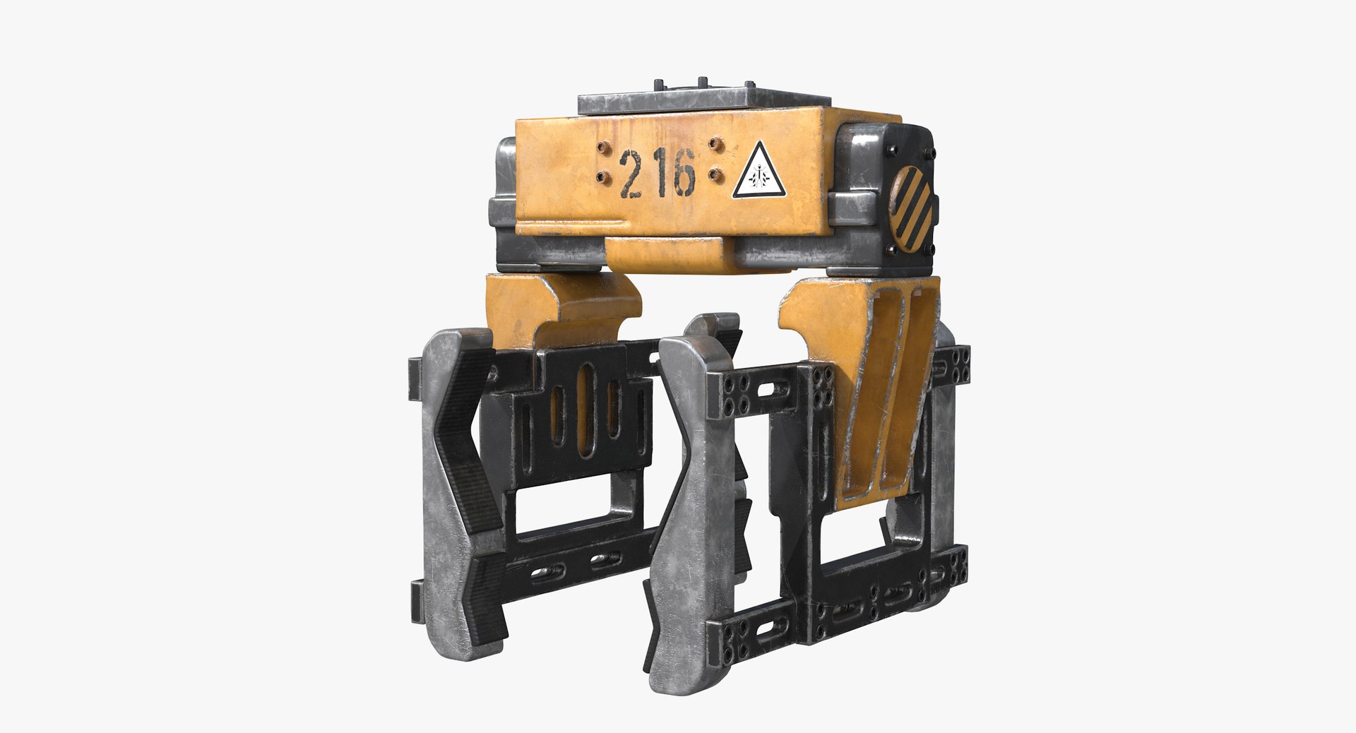 3D Rigged Robotic Gripper Model - TurboSquid 1415983