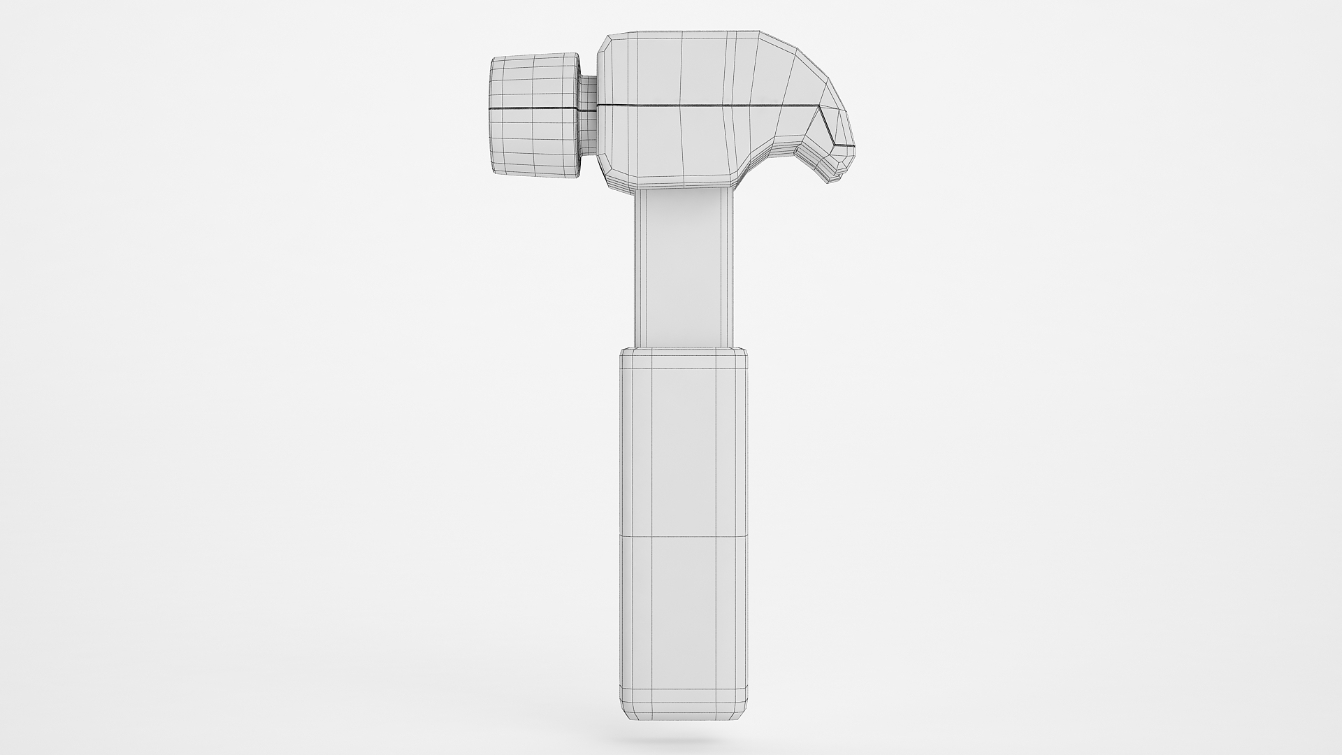 Plastic Toy Hammer 07 3D model - TurboSquid 1784239