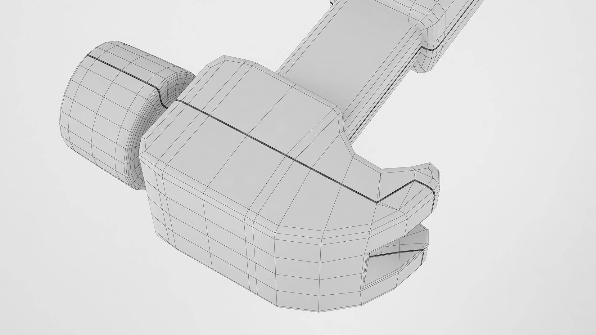 Plastic Toy Hammer 07 3D model - TurboSquid 1784239