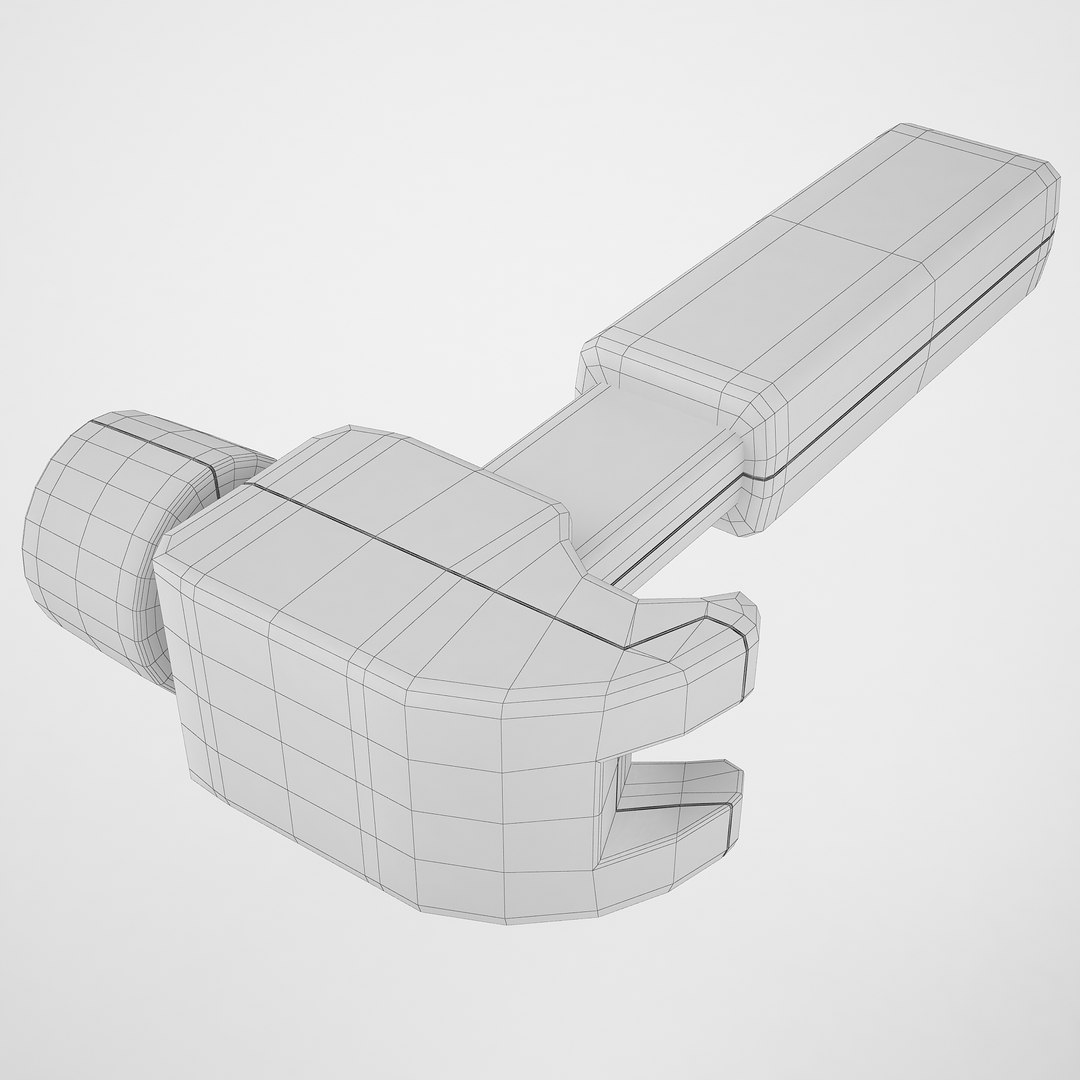 Plastic Toy Hammer 07 3D model - TurboSquid 1784239