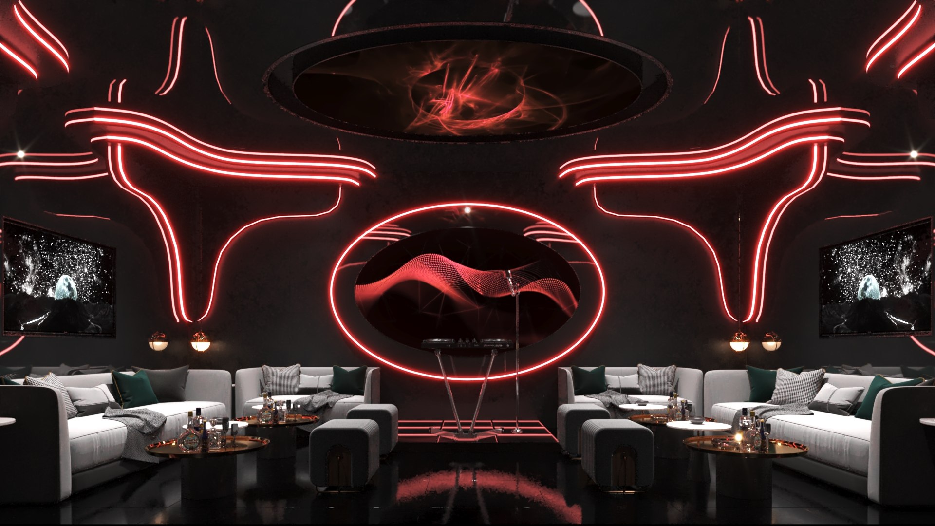 3D модель night club 9 - TurboSquid 2074646