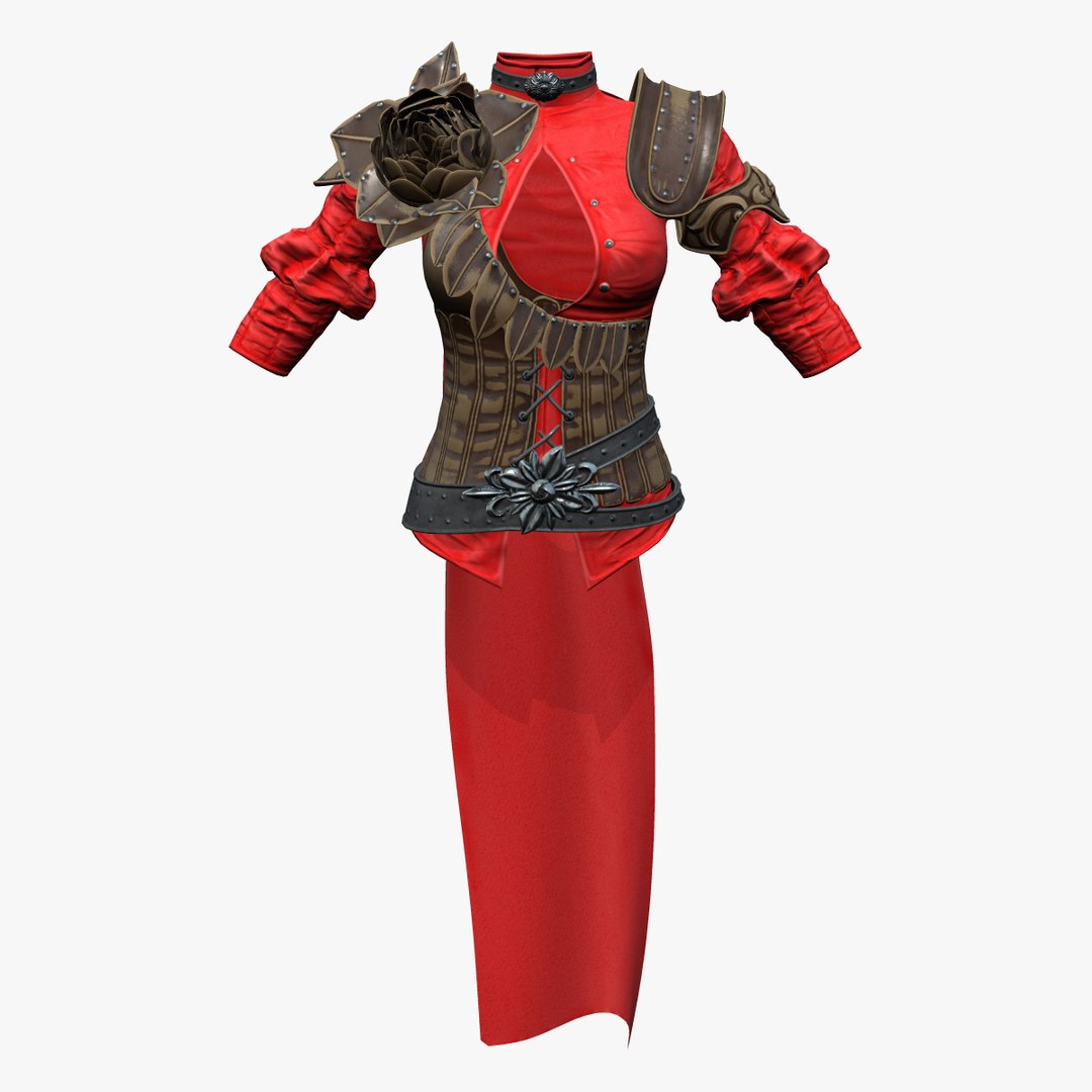 3D Medieval Swords Master Crimson Top and Cloak model - TurboSquid 2071720