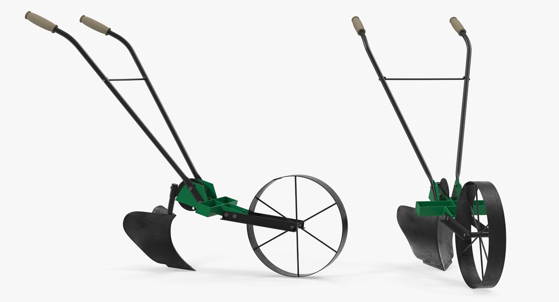 Old Hand Plow 3D Model - TurboSquid 1253359
