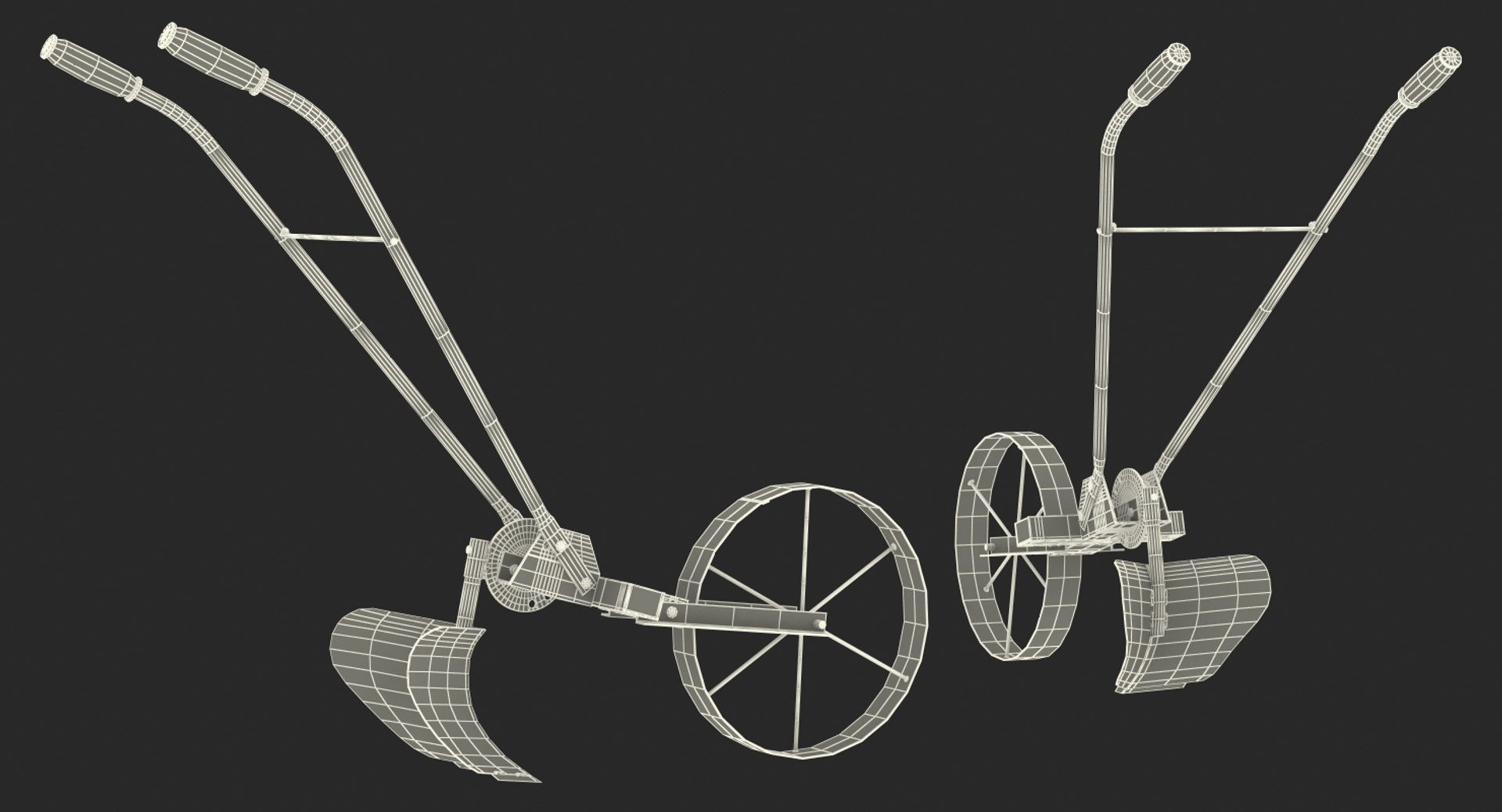 Old Hand Plow 3D Model - TurboSquid 1253359