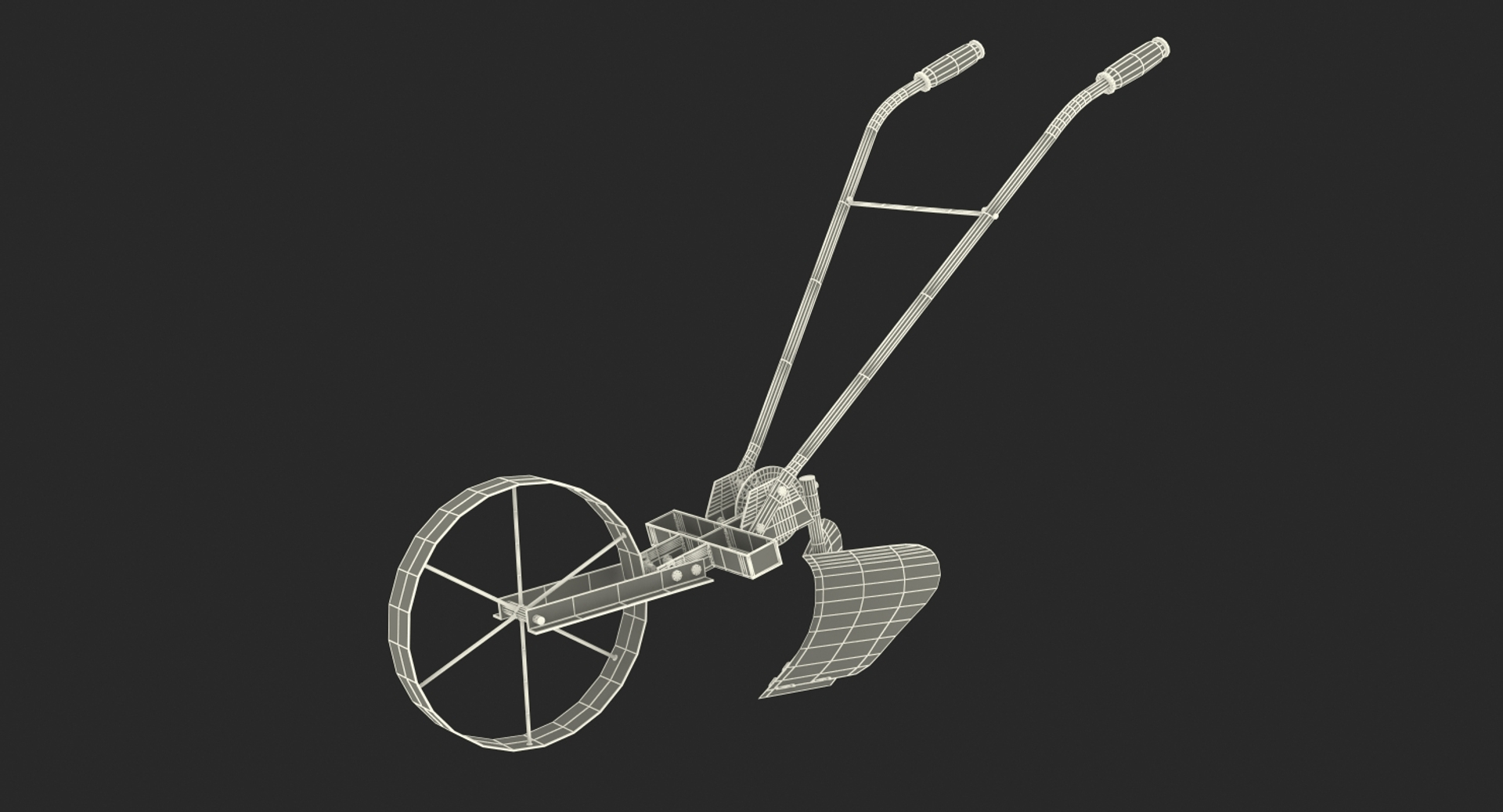 Old Hand Plow 3D Model - TurboSquid 1253359