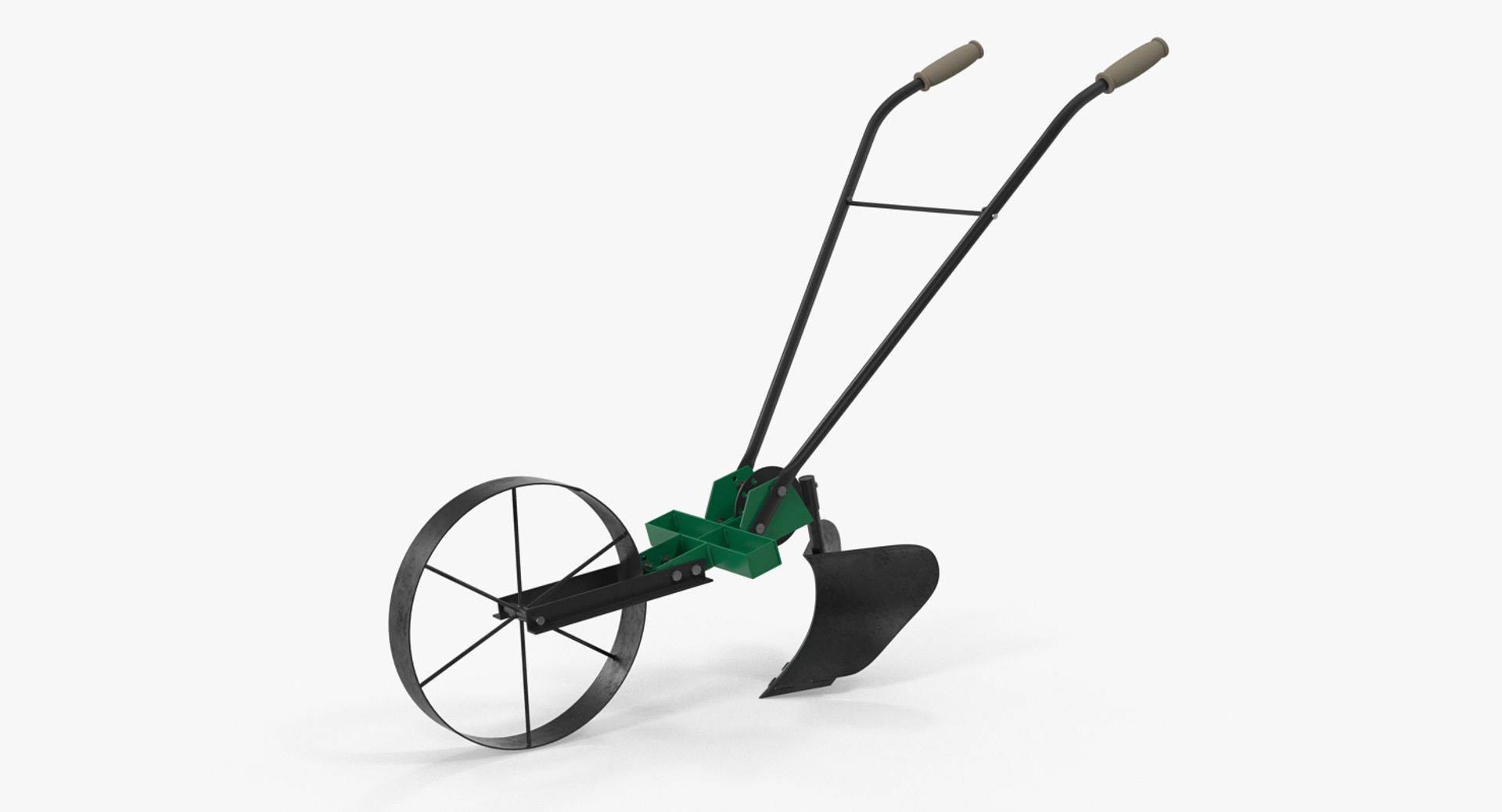 Old Hand Plow 3D Model - TurboSquid 1253359
