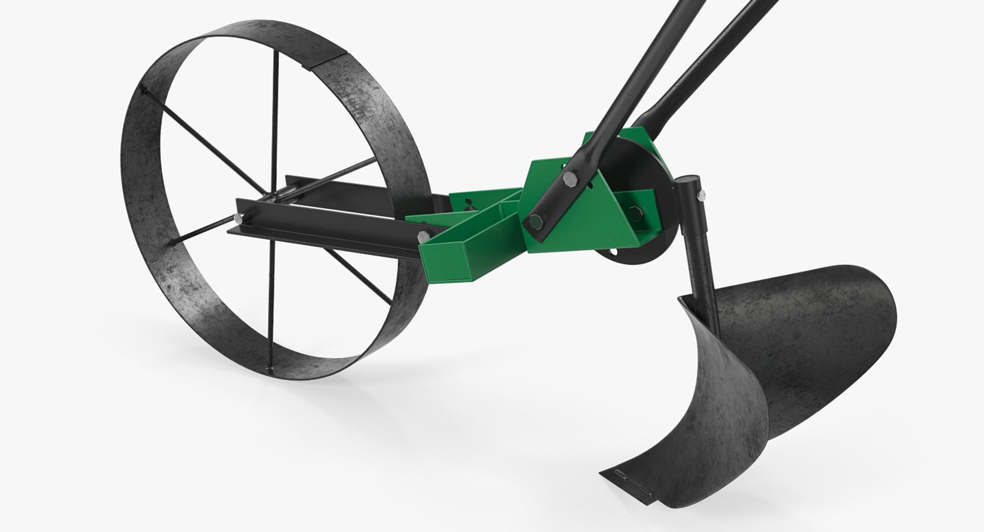 Old Hand Plow 3D Model - TurboSquid 1253359