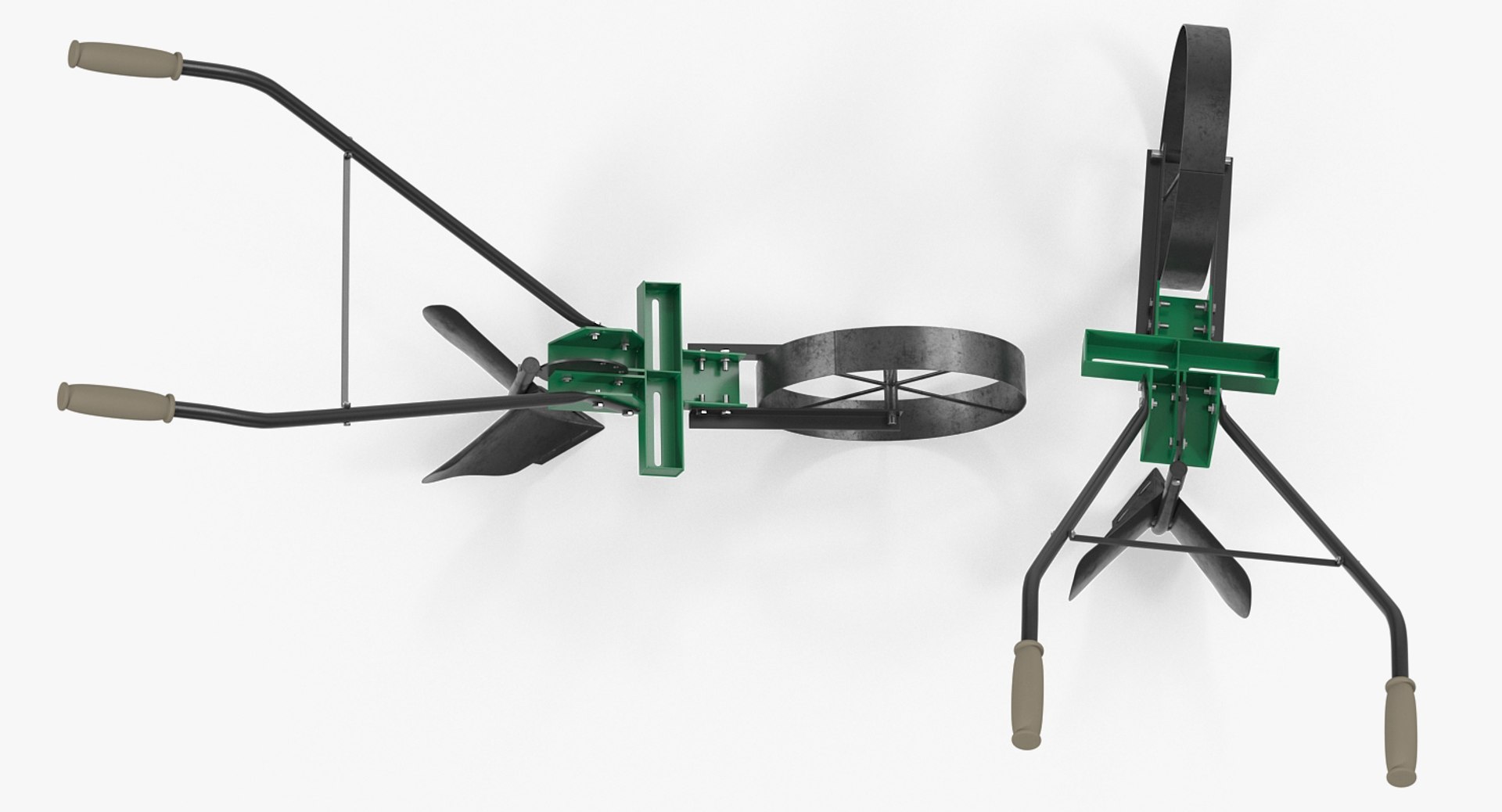 Old Hand Plow 3D Model - TurboSquid 1253359