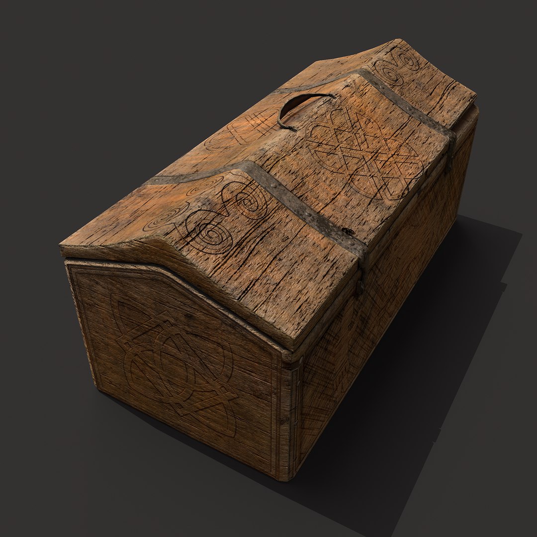 Medieval Carved Box 3D - TurboSquid 1756091