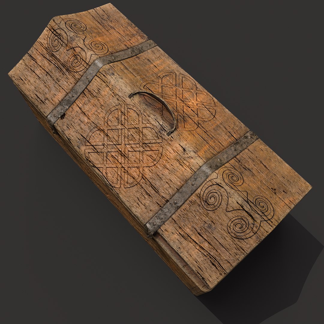 Medieval Carved Box 3D - TurboSquid 1756091