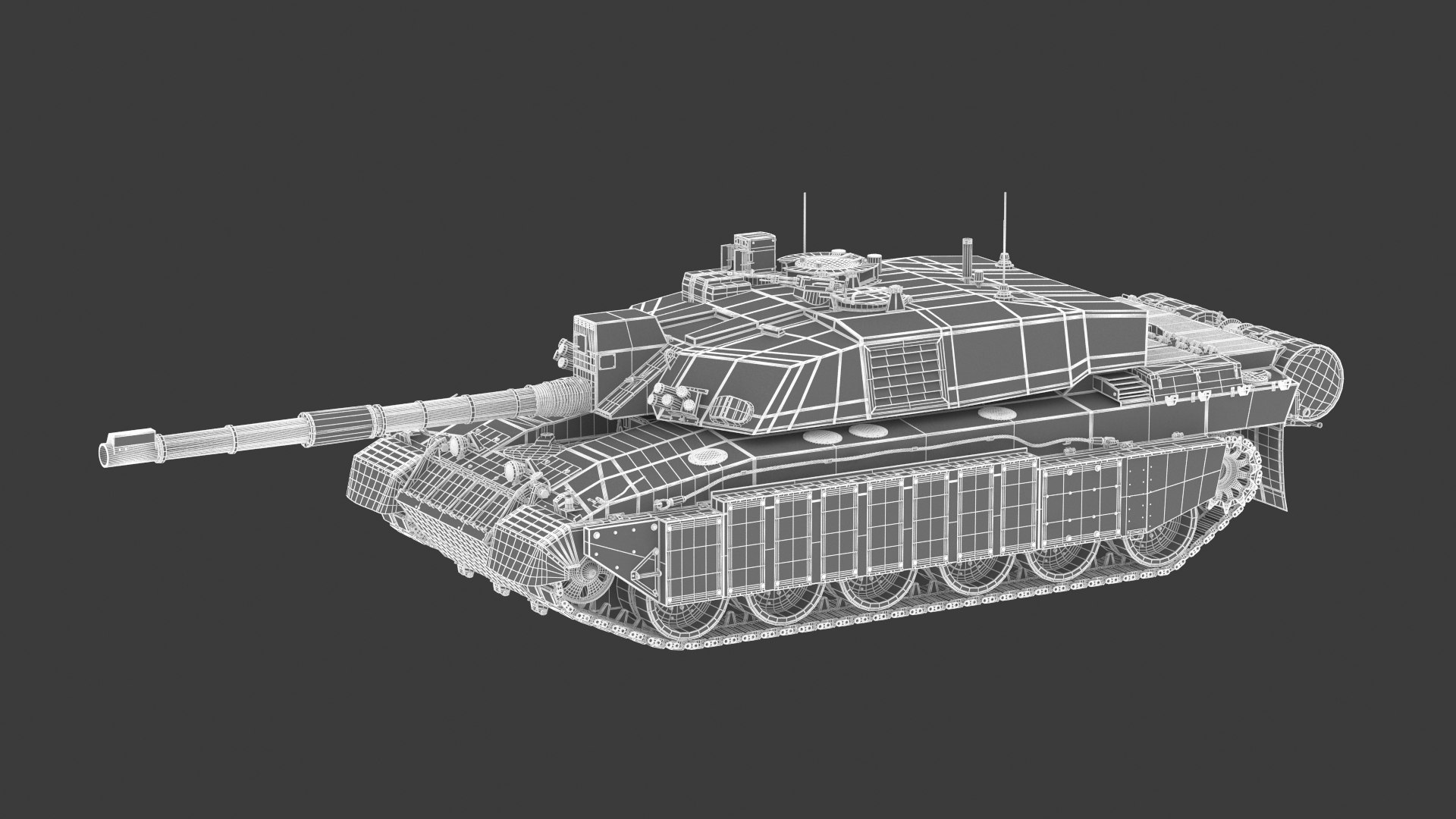 FV4034 Challenger 2 3D model - TurboSquid 1921352