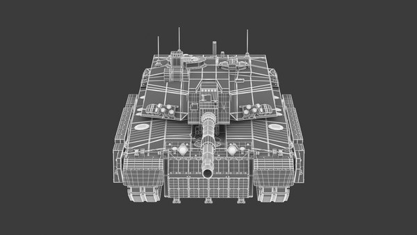 FV4034 Challenger 2 3D model - TurboSquid 1921352