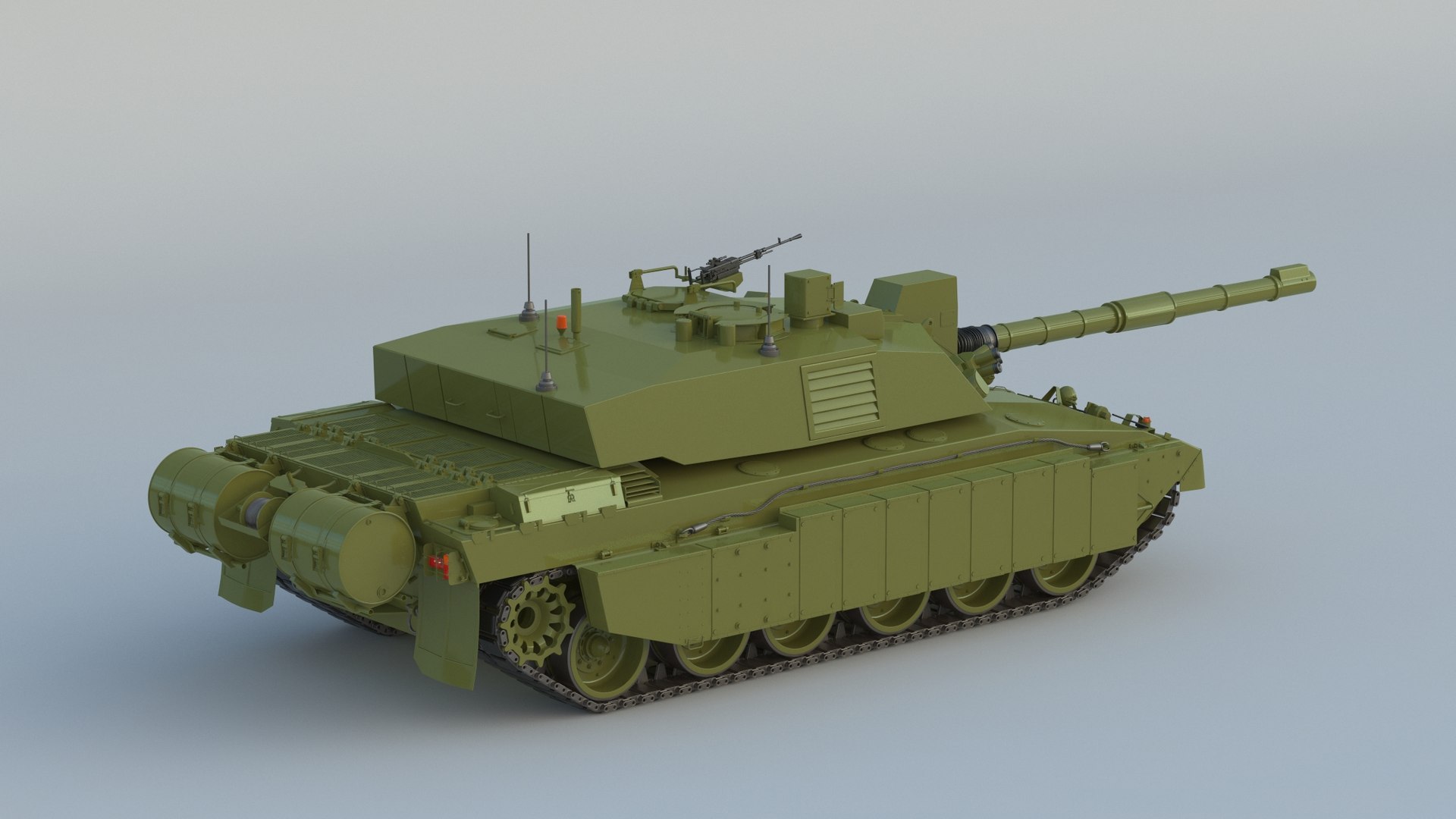 FV4034 Challenger 2 3D Model - TurboSquid 1921352