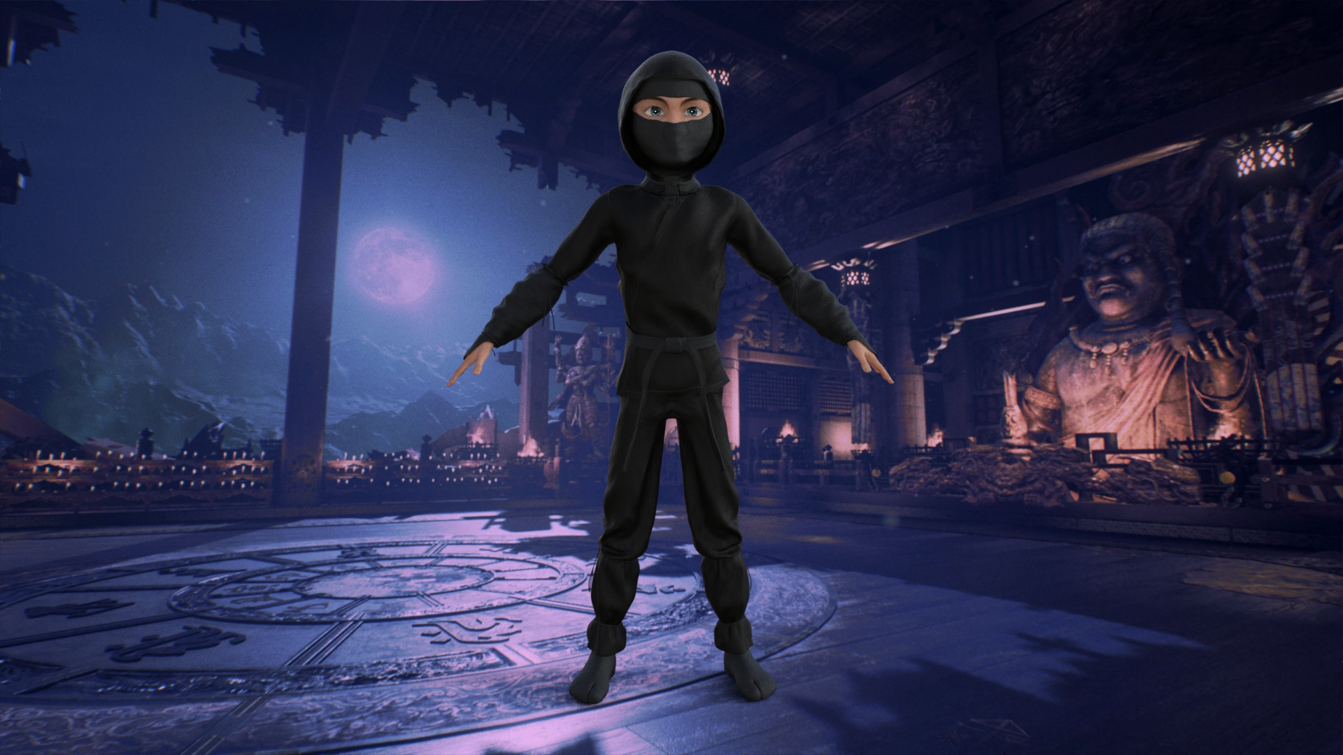 Ninja Rigged 3D model - TurboSquid 2095844