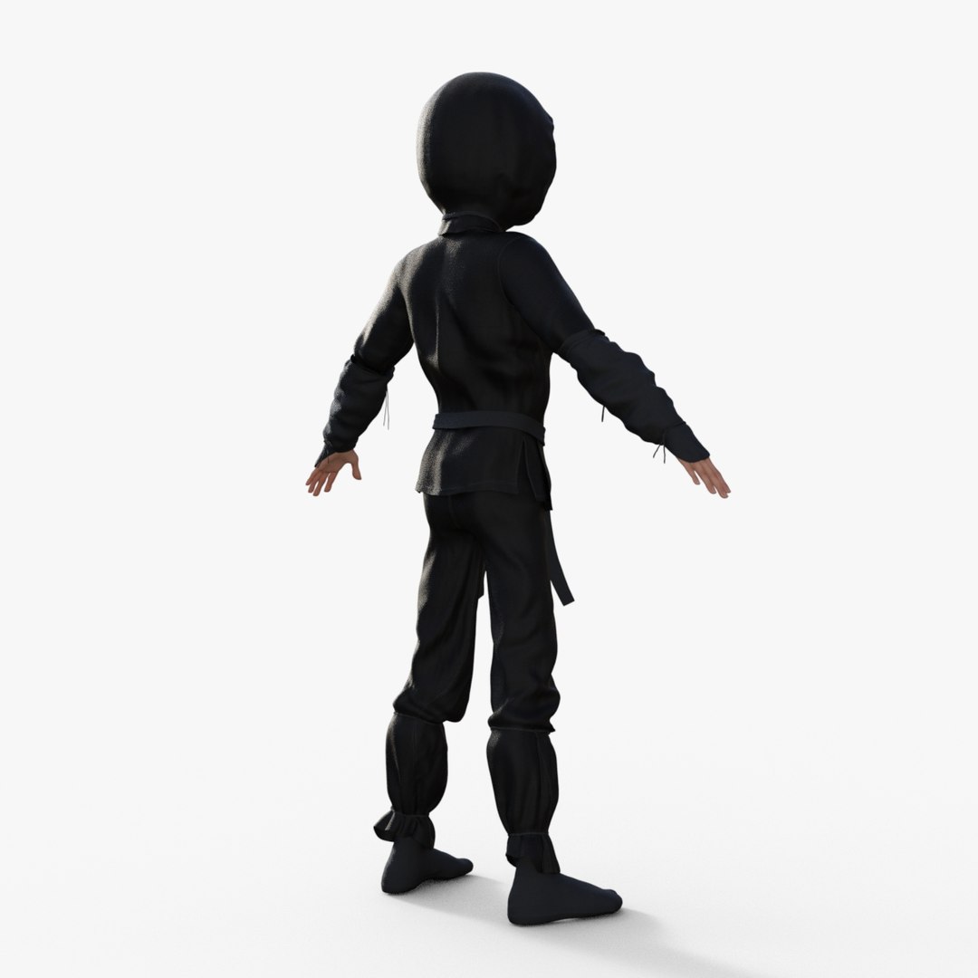 Ninja Rigged 3D model - TurboSquid 2095844