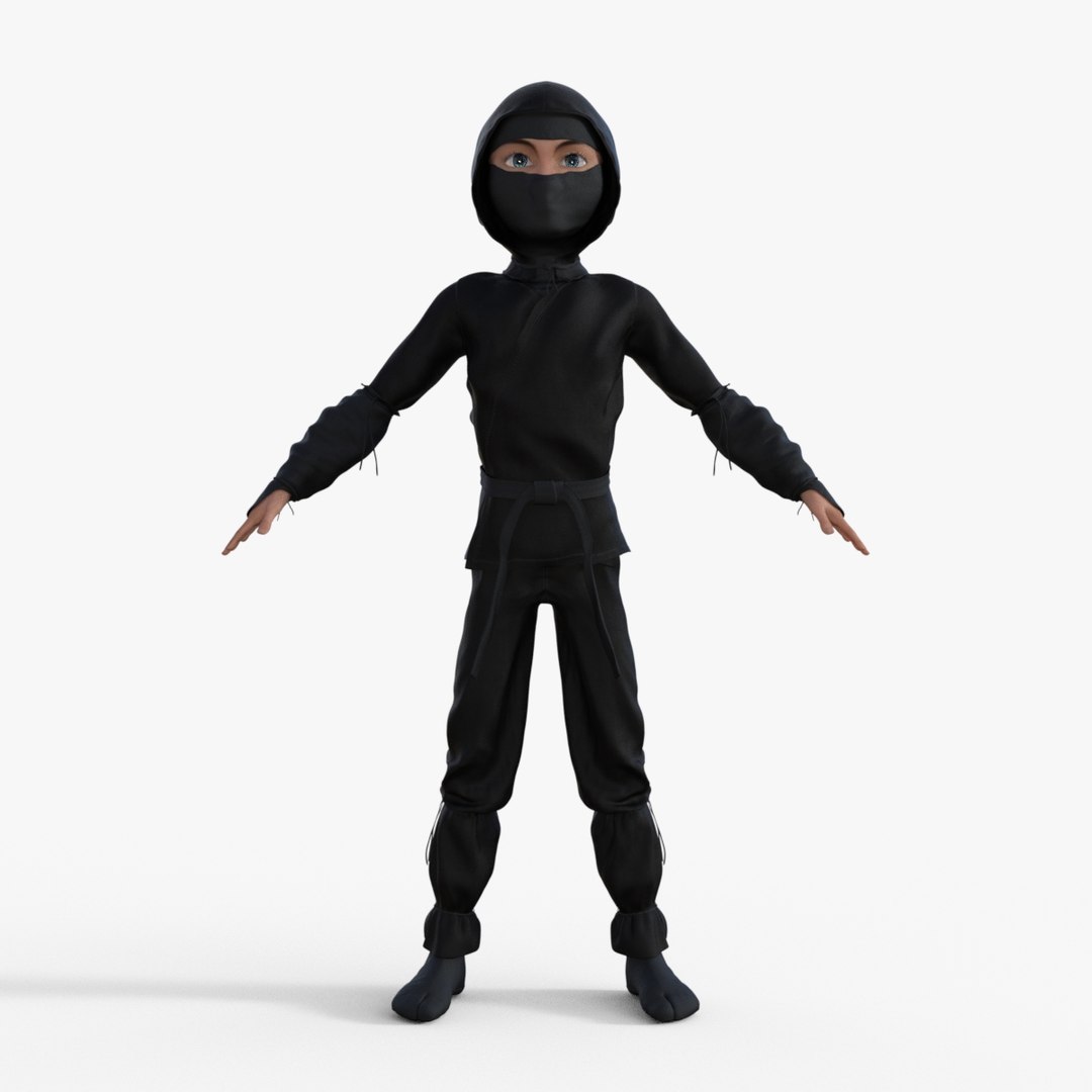 Ninja Rigged 3D model - TurboSquid 2095844