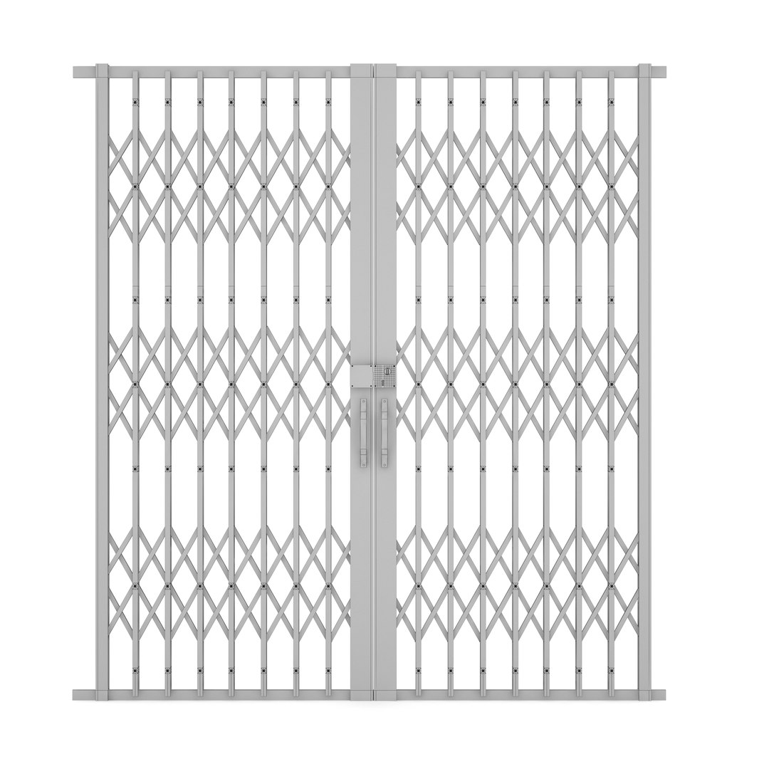 Folding Gate E101 3D - TurboSquid 1581415