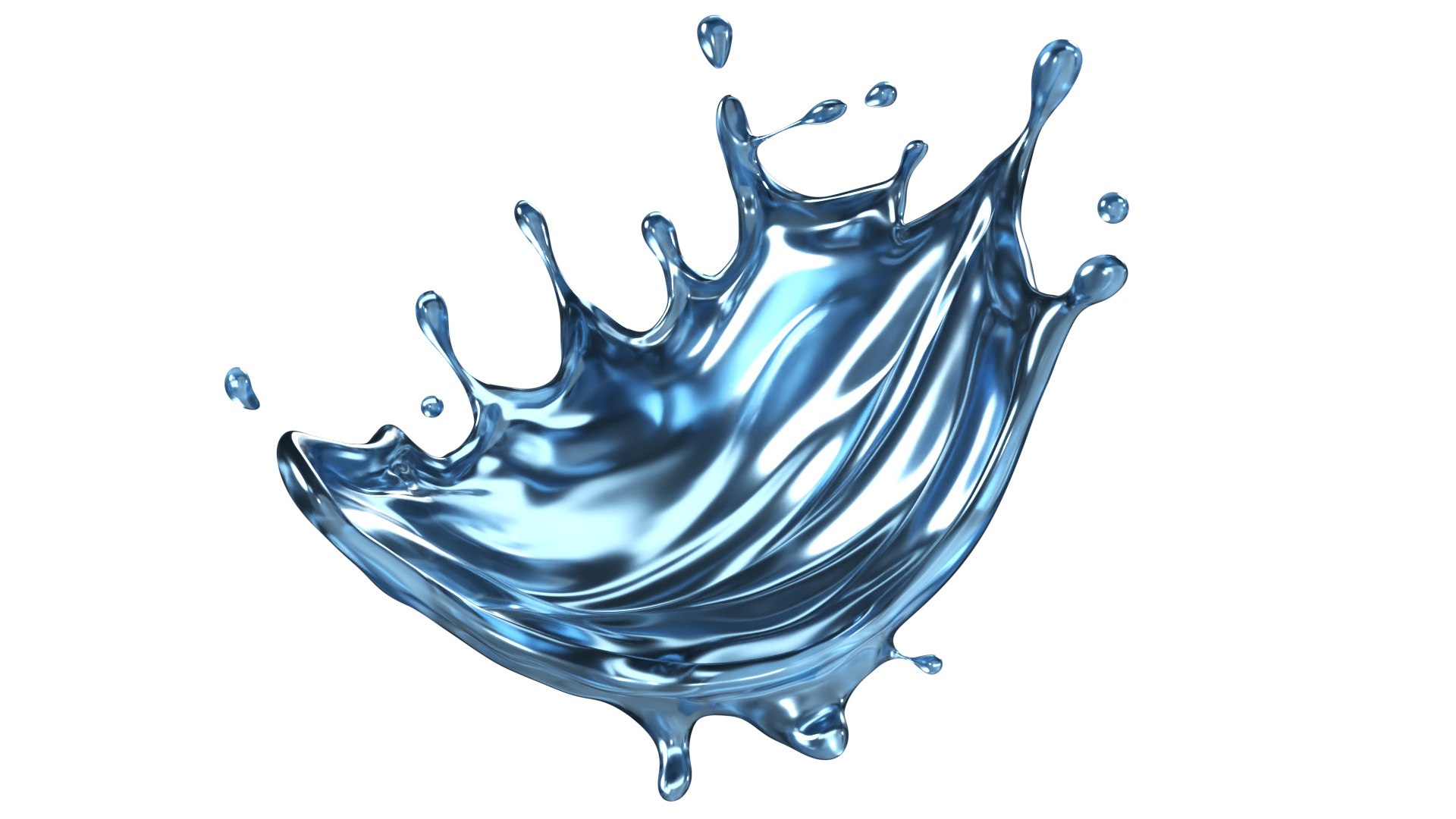 Splash Water 25 Model - TurboSquid 2177462