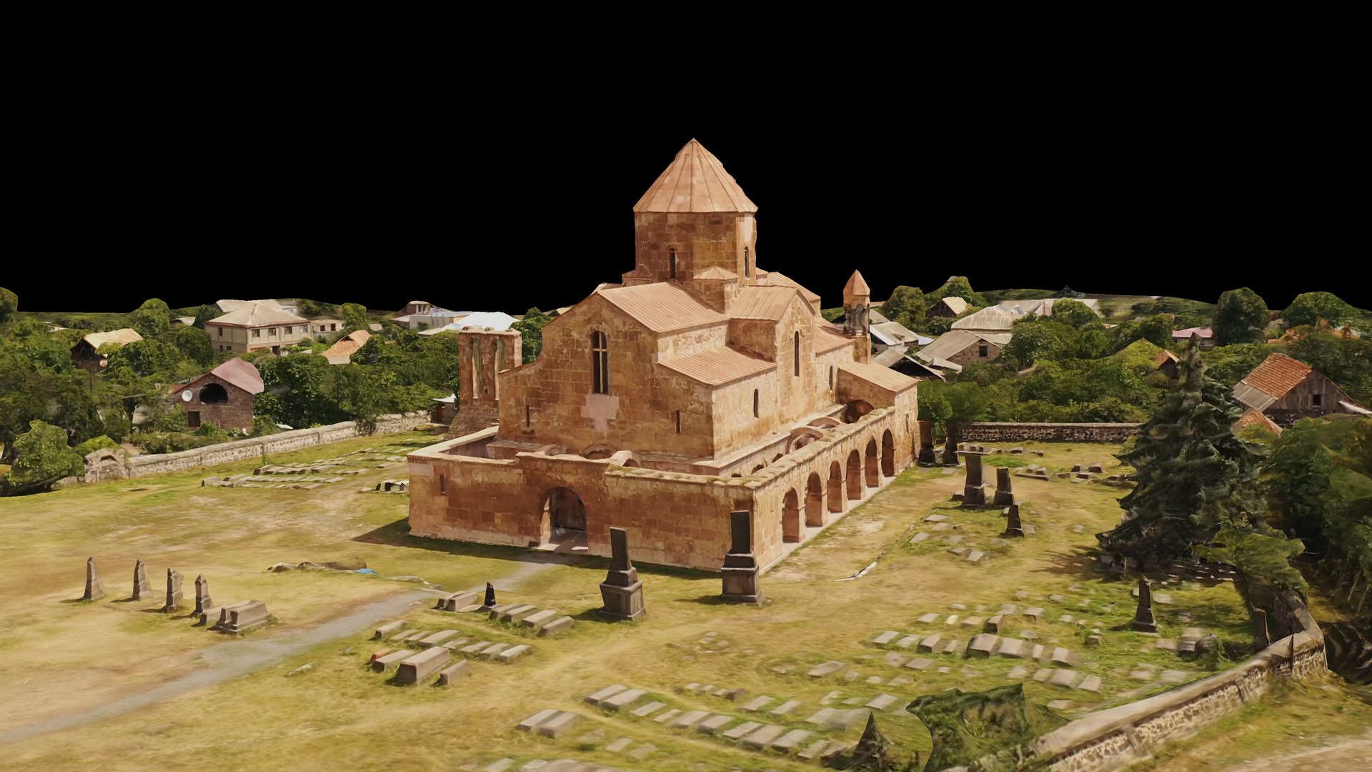 Ancient Odzun Monastery In Armenia Photogrammetry 3D Model - TurboSquid ...