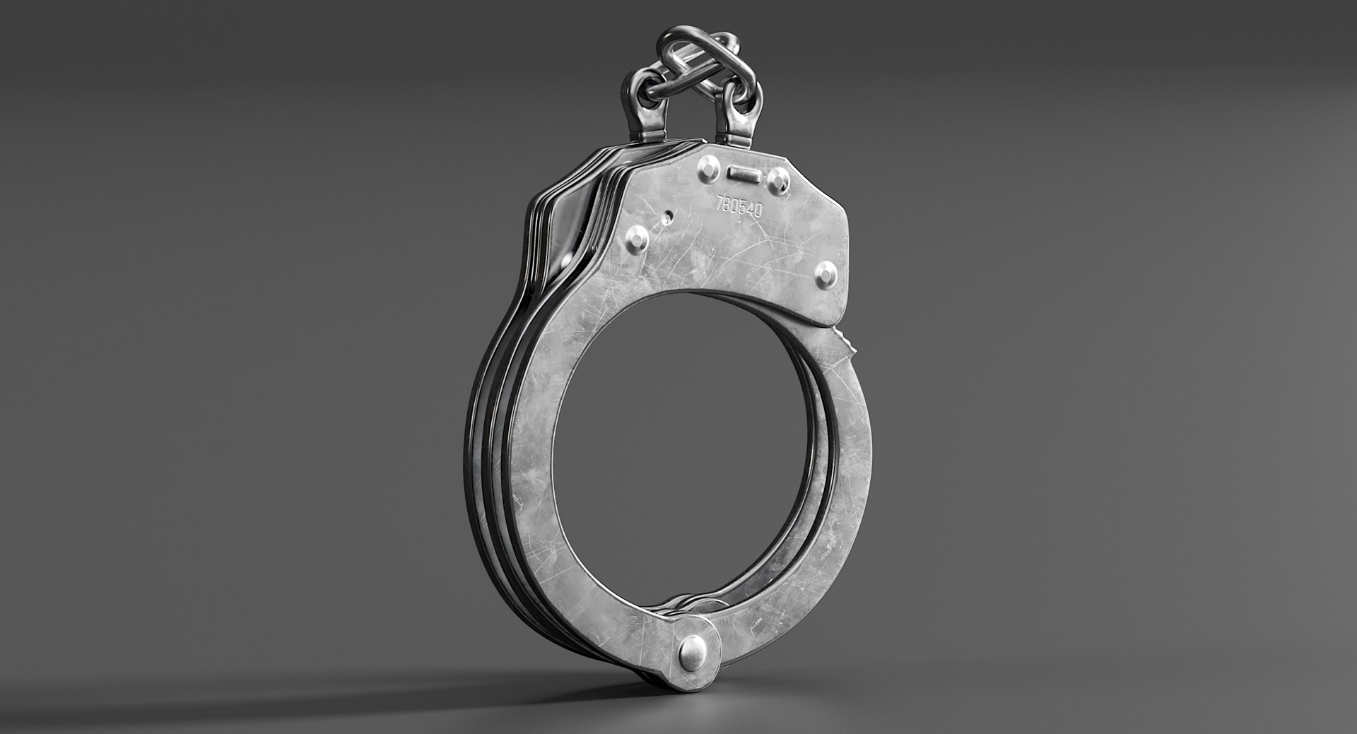 3D galls double lock handcuffs - TurboSquid 1368521