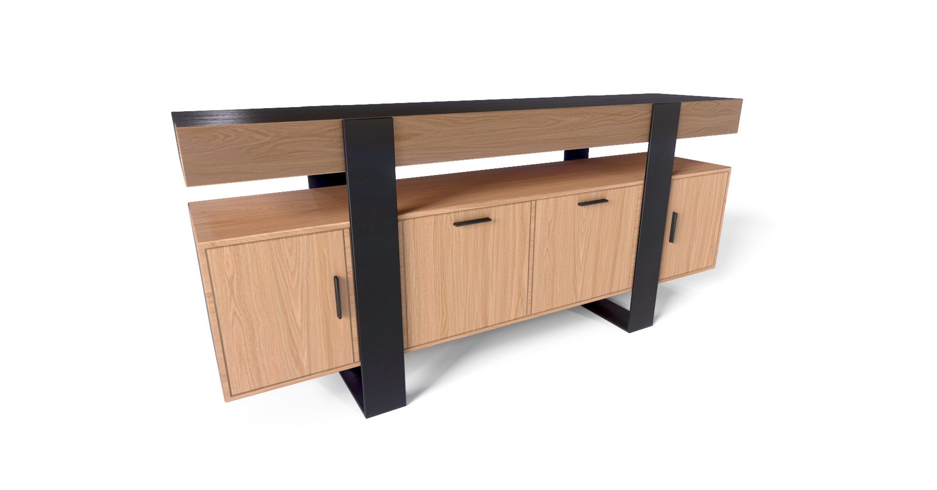 3D Model Buffet Midpolys - TurboSquid 2136773